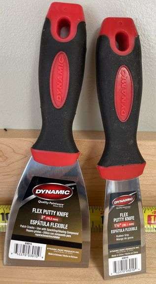 Dynamic Flex Putty Knives(New) - Sherwood Auctions