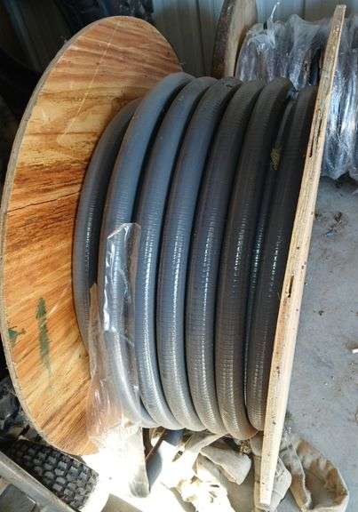 Flexible Conduit on Wooden Spool - Sherwood Auctions
