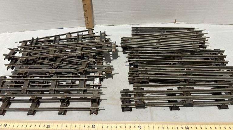 Model Train 2 Rail Track O Gauges & Lionel Pressed Steel O Straight ...