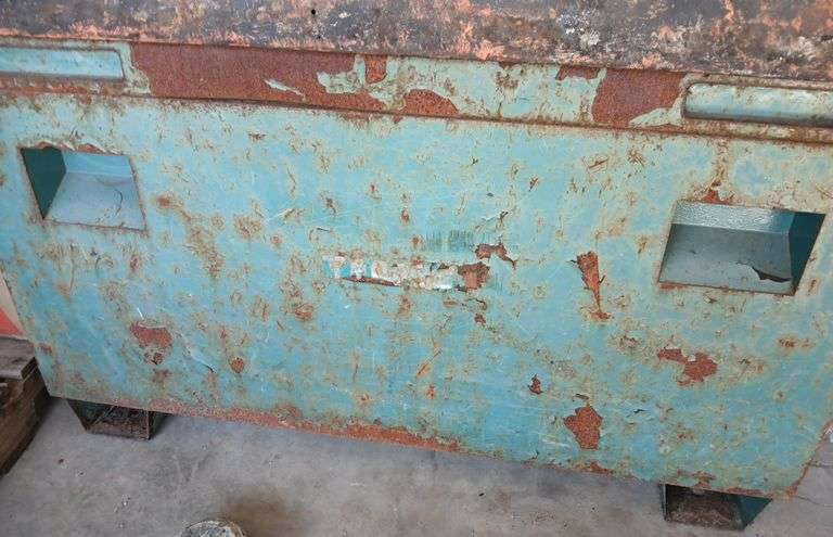 Steel 4'x2'x2' Storage Box-Lockable - Sherwood Auctions