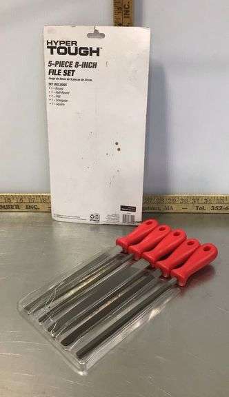 Hyper Tough 5 Piece File Set - Sherwood Auctions