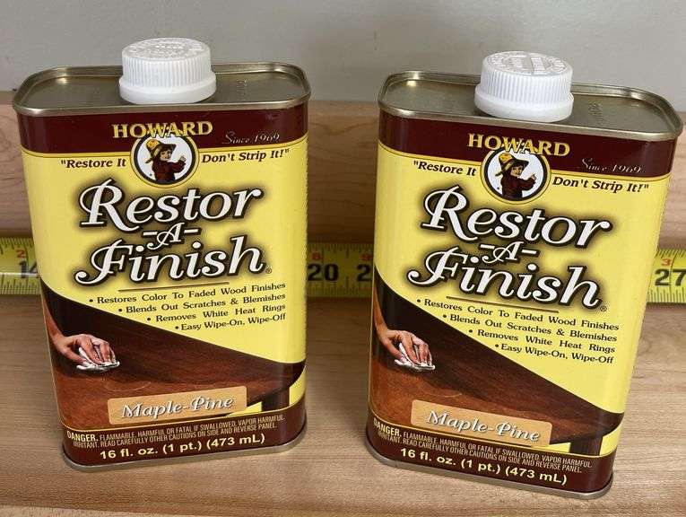 Howard Restor-A-Finish Maple-Pine(New) - Sherwood Auctions