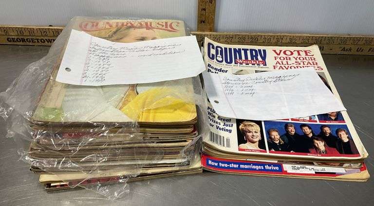 Country Music Magazines - Sherwood Auctions