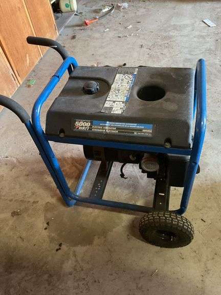 5000 Watt Electric Generator - Sherwood Auctions