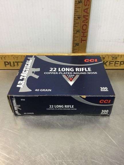 AR Tactical 22LR Copper-Plated Round Nose - Sherwood Auctions