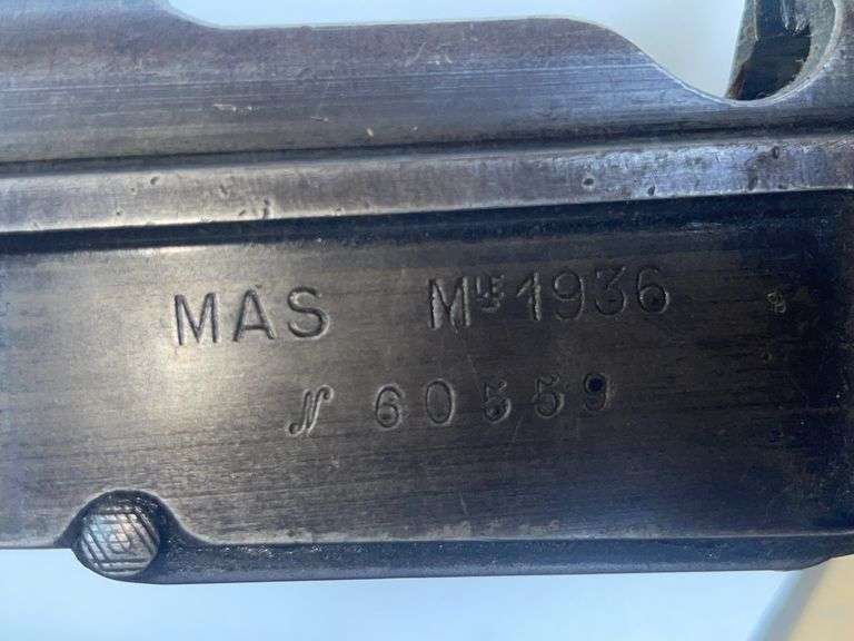 MAS MLE1936 Bolt Action Rifle - Sherwood Auctions