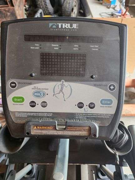 True Fitness CSX Commercial Elliptical Machine- 66"long 32"wide 54"tall ...