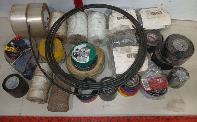 Tape, String & Brake Line - Sherwood Auctions