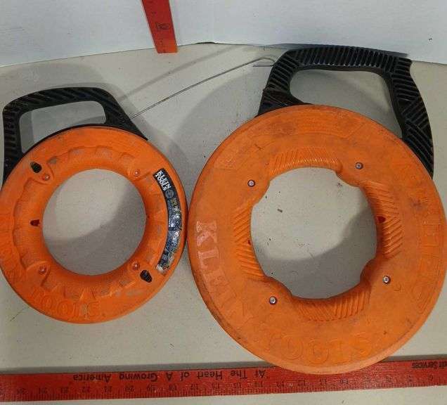 Two Klein Fish Tapes - Sherwood Auctions