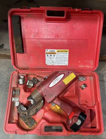Burndy Patriot PAT750-18V 12 ton Crimper- FOR PARTS ONLY - Sherwood ...