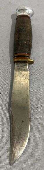 Marbles Expert Hunting Knife 5” Blade With Case - Sherwood Auctions