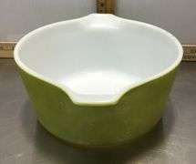 Pyrex Yellow 515B-025 Square Bowl, Vintage Pyrex 474-B Spring Blossom ...