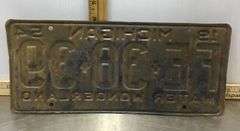 Vintage Michigan License Plates - Sherwood Auctions