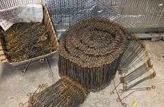 Collection of Double Loop Rebar Wire Ties - Sherwood Auctions