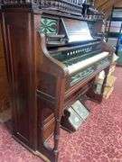 Late 1800’s Estey Antique Victorian Parlor Pump Organ & Bench ...
