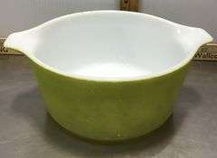 Pyrex Yellow 515B-025 Square Bowl, Vintage Pyrex 474-B Spring Blossom ...