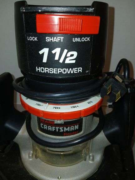 Craftsman Power Tools, Router, Skill Saw and Jig Saw- all have power ...