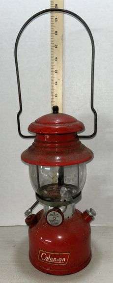 1961 Coleman Red 200A Lantern - Sherwood Auctions