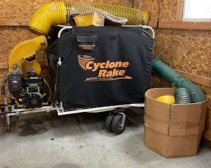 Jet Path Cyclone Rake - Sherwood Auctions