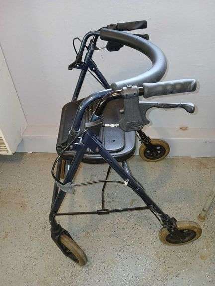Walker with Hand Brakes - Sherwood Auctions