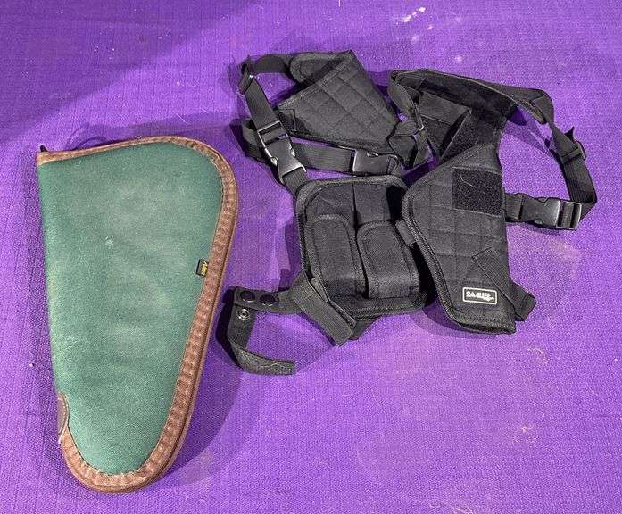 Allen Soft Pistol Case & 2A 4 Life Shoulder Holster - Sherwood Auctions