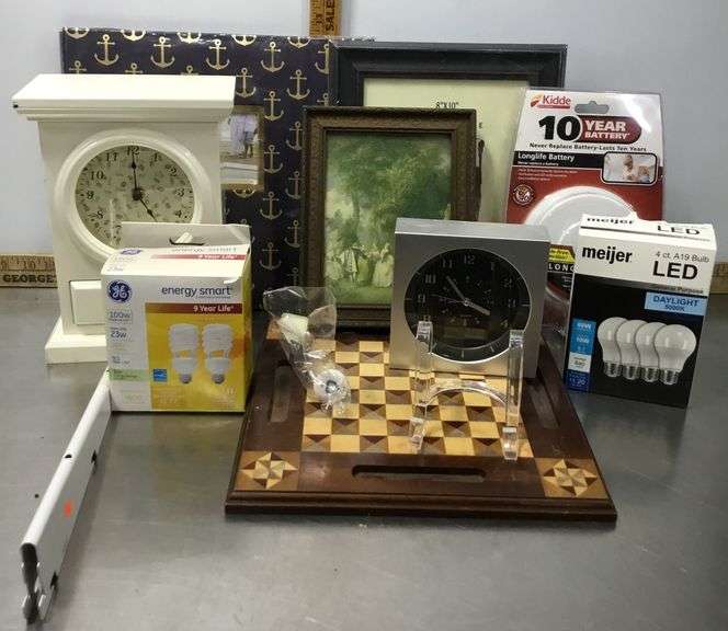 Anniversary Clock,Smoke Detector, Picture Frame, Scrap Book LED Light ...