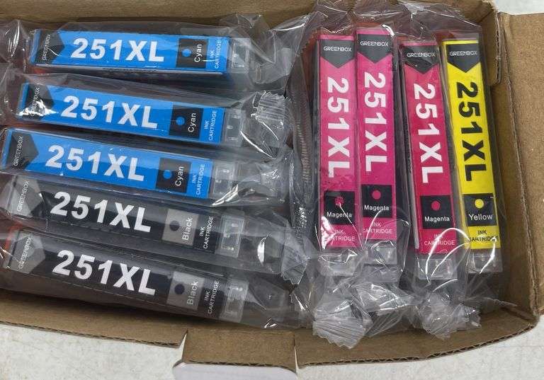 2 Boxes Printer Ink Cartridges - Sherwood Auctions