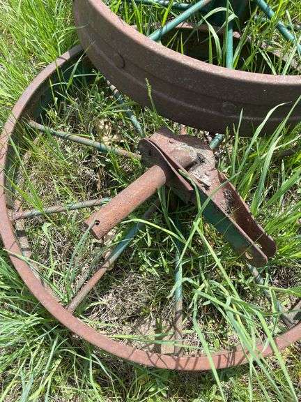 26” Round Steel Wheels - Sherwood Auctions