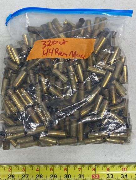320 ct. .44 REM MAG Reloading Brass - Sherwood Auctions