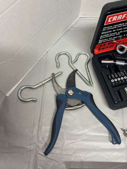 Nice Lot of Hand Tools, Level & Square - Sherwood Auctions