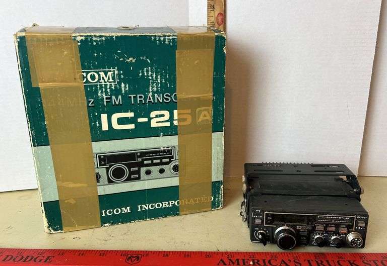 Icom IC-25 2-Meter FM Mobile Transceiver - Sherwood Auctions