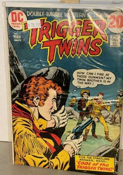 DC First Issue Trigger Twins Comic Book - Sherwood Auctions