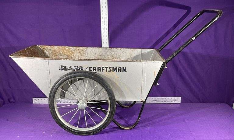 Sears/ Craftsman 8766 Yard Cart - Sherwood Auctions