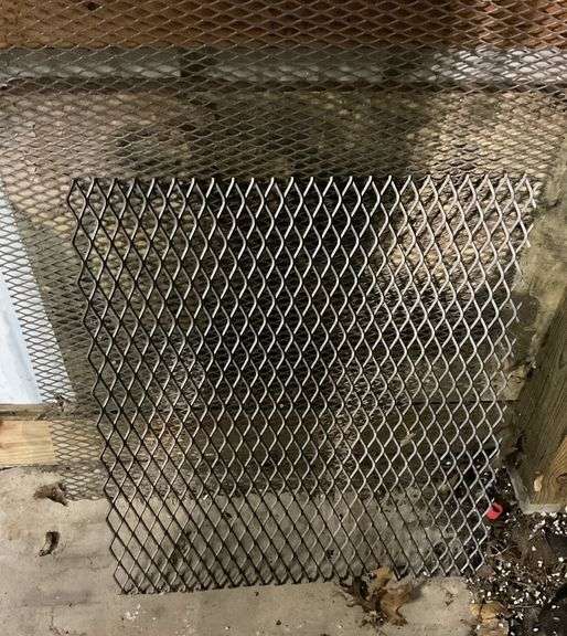 47”x28” &25”x23”:Extruded Metal Pieces - Sherwood Auctions