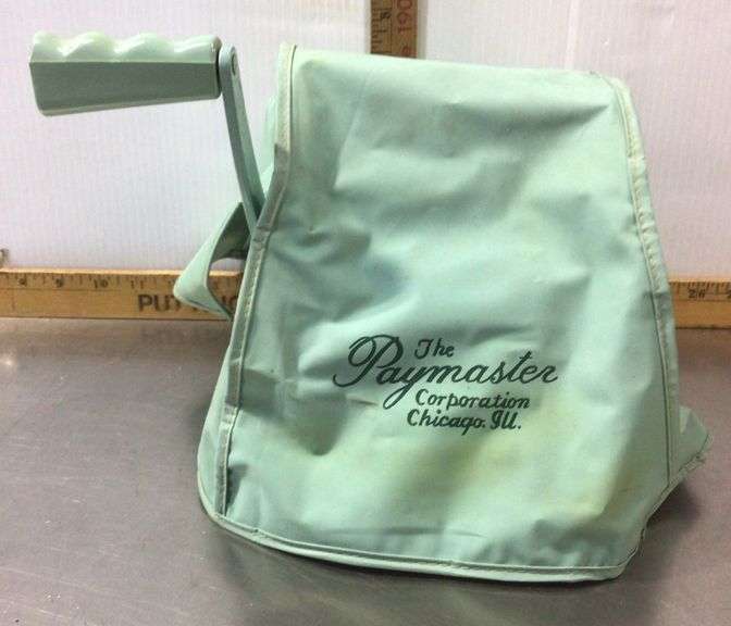 The Paymaster Corporation Chicago, Illinois - Sherwood Auctions