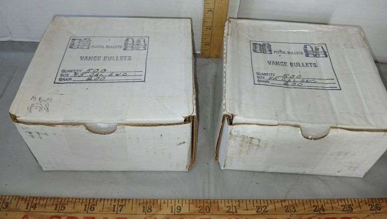 1000- 45 Cal. SWS 200 Grain Bullets - Sherwood Auctions