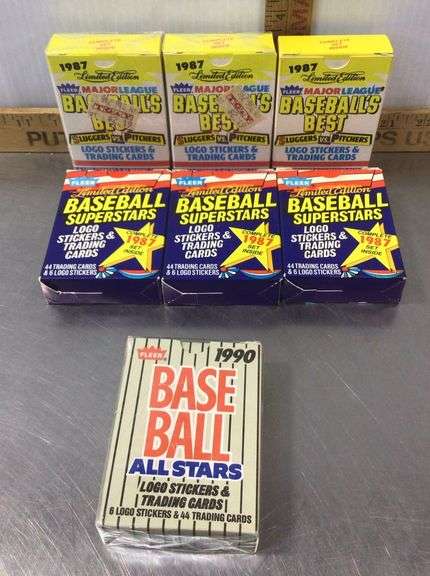 Baseball & Basketball Trading Cards (some unopened) - Sherwood Auctions