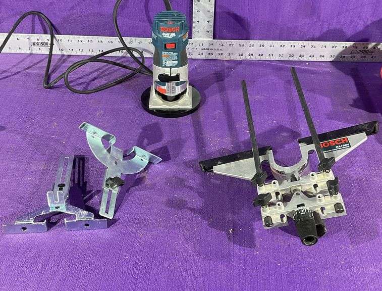Bosch Colt 1HP Router & Accessories - Sherwood Auctions
