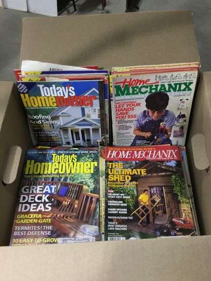 Large Lot Of Home Repair Magazines - Sherwood Auctions