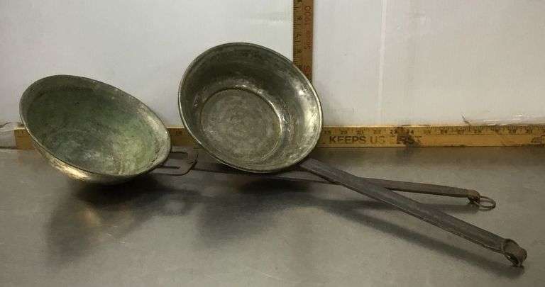 Long Handled Copper Dippers - Sherwood Auctions