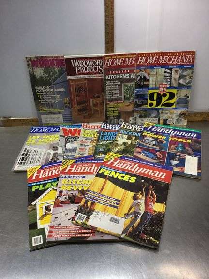 Large Lot Of Home Repair Magazines - Sherwood Auctions