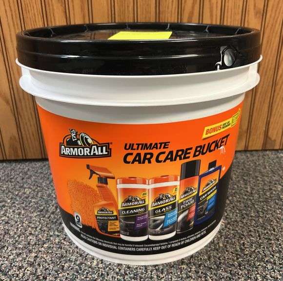 ArmorAll 9 Pack Car Care Bucket - Sherwood Auctions