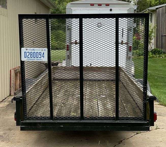 TSC 5’x10’ Single Axle Utility Trailer - Sherwood Auctions