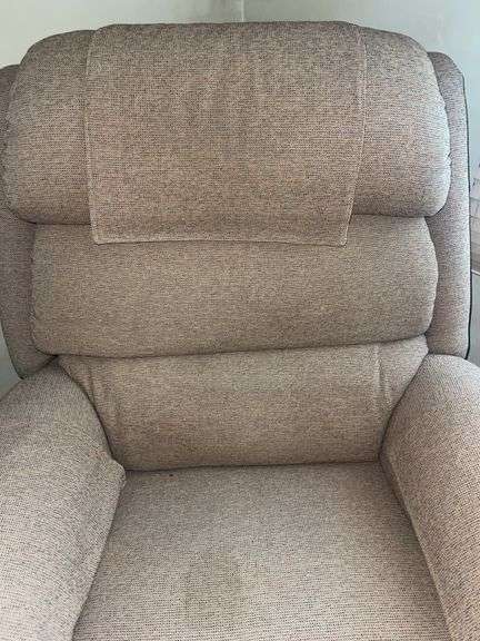 La-Z-Boy Tan Rocker Recliner (42”x39”x34”) - Sherwood Auctions