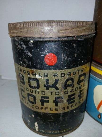 Early 1900's Coffee Tins - Sherwood Auctions