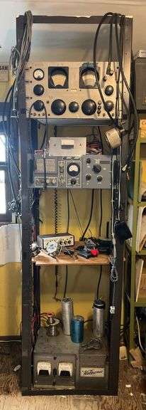 Hammarlund Model SP-600 , ITT Aerospace Optical Division T-1108/GRT-21 ...