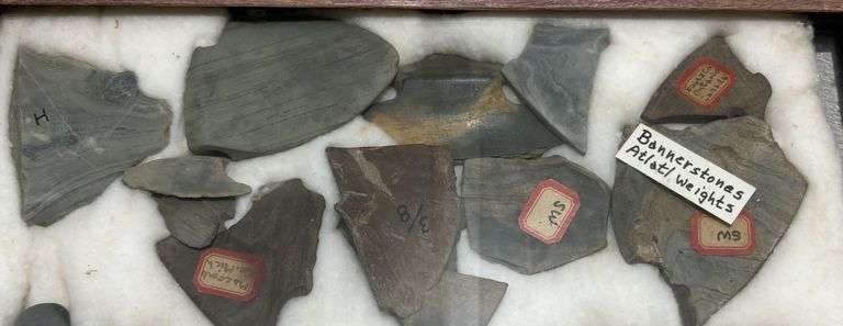 Native American Atlatl Weights and Bannerstones - Sherwood Auctions