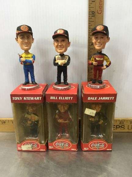 NASCAR/ Coca-Cola Bobbleheads and Cars - Sherwood Auctions
