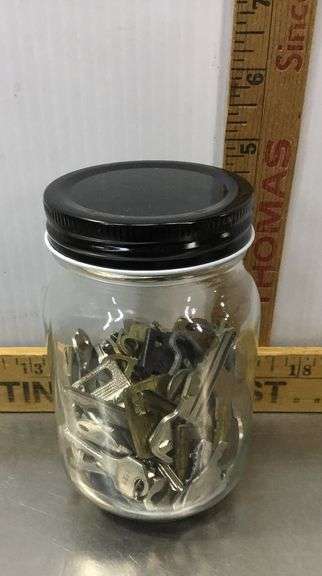 Jar With Keys - Sherwood Auctions