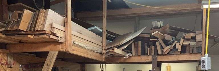 Large Collection of Project Lumber - Sherwood Auctions